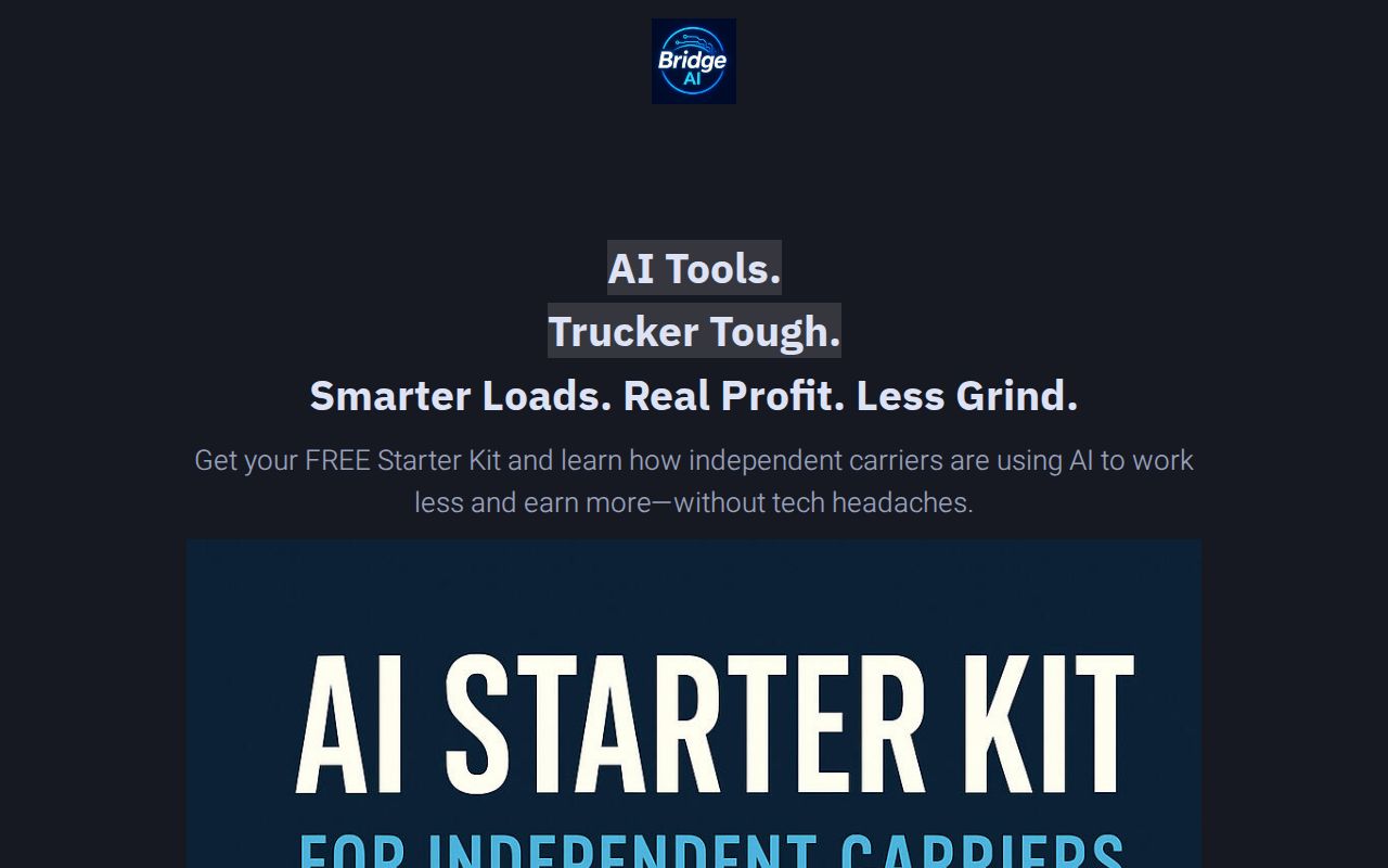 AI For Carriers | Tools to Work Less & Earn More